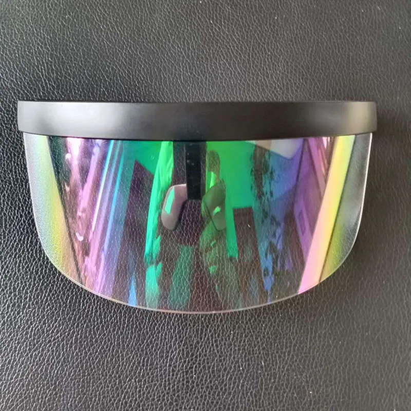 Lunettes de soleil à lentille surdimensionnée Anti reflet et Anti ...