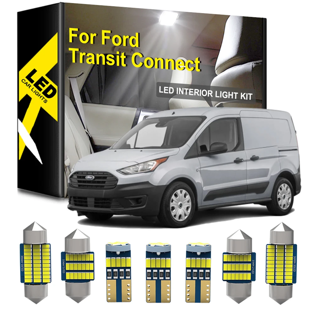 Kit de luces LED para Interior de coche, accesorios para Ford Transit ...