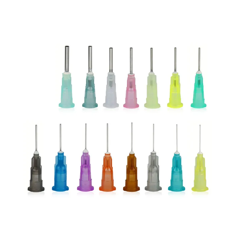Agujas dispensadoras de jeringa con bloqueo Luer, 14G,15G,16G,18G,20G ...