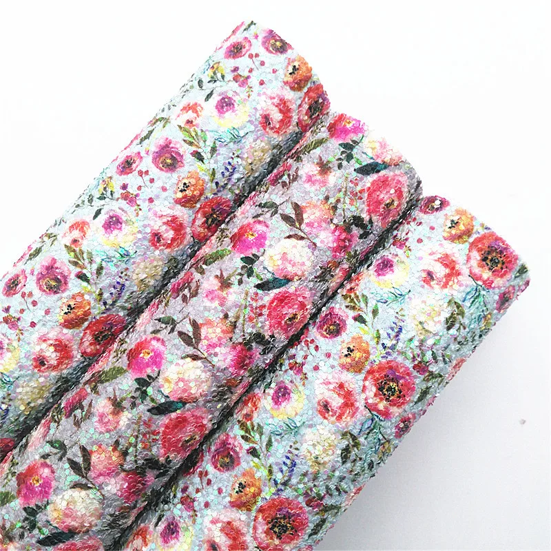 Materials Rose Gold Gold Silver Chunky Glitter Leather Fabric Vinyl ...