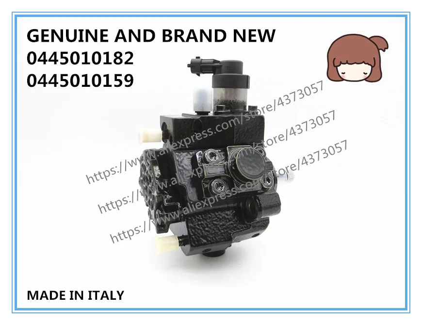 정품 및 신제품 디젤 커먼 레일 연료 펌프, 0445010159, 0445010182, 0445010472, 0445010402 ...