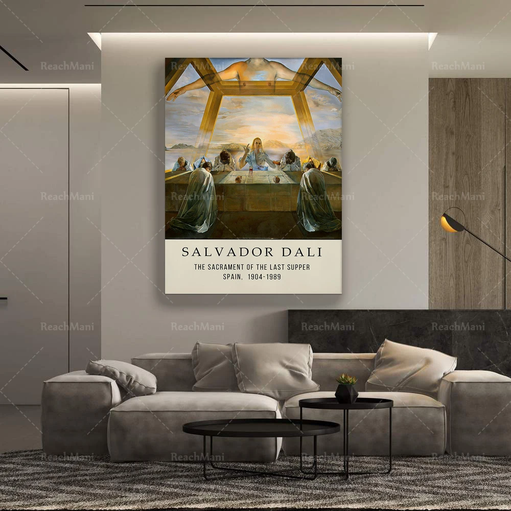 Salvador Dali Last Supper Painting