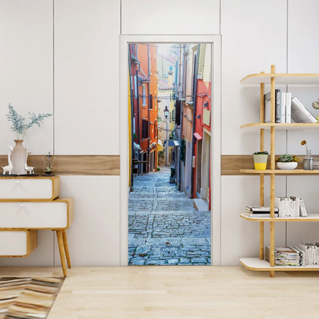 Doorsticker Abroad Stairs Corner Simulation The Door Is Stuck Can The ...