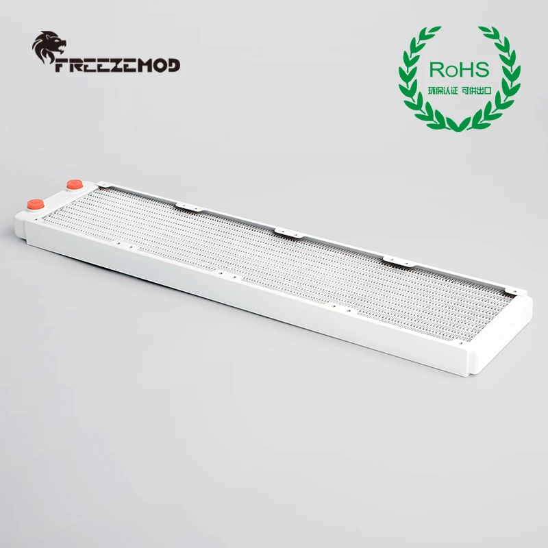 FREEZEMOD computer pc water cooler piano paint white color copper ...