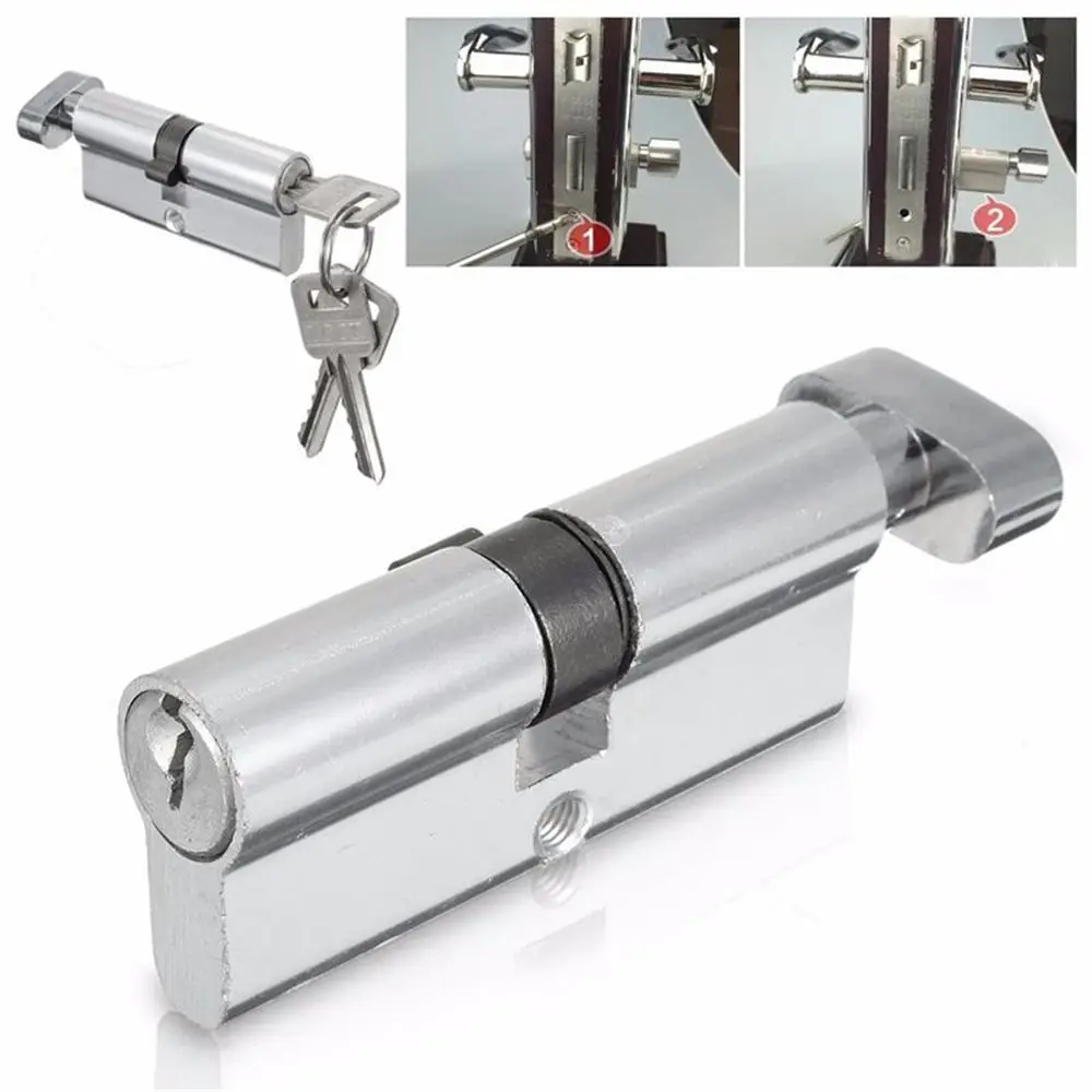 X70 Aluminum Metal Door Lock Cylinder Drawer Cupboard Locker Security ...
