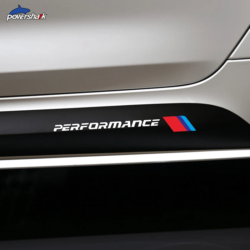 M Performance Stickers Door Side Body Decal For Bmw F10 F30 F20 F40 F15 ...