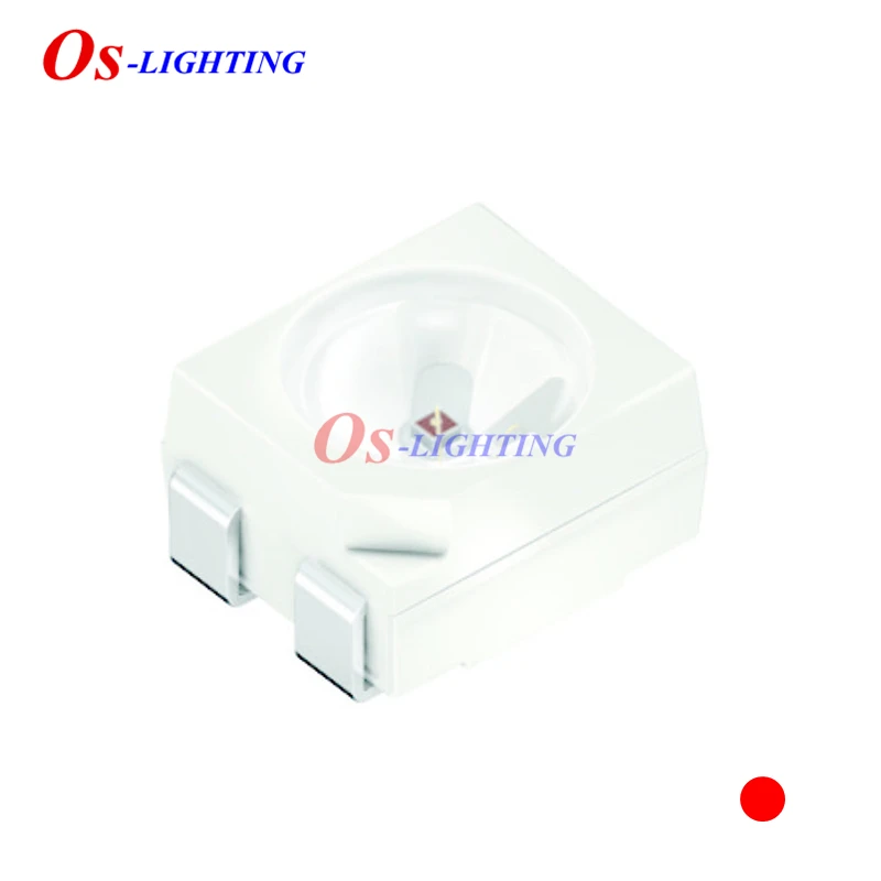 Contas de lâmpadas de led vermelho, 10 peças de refletores de led ...