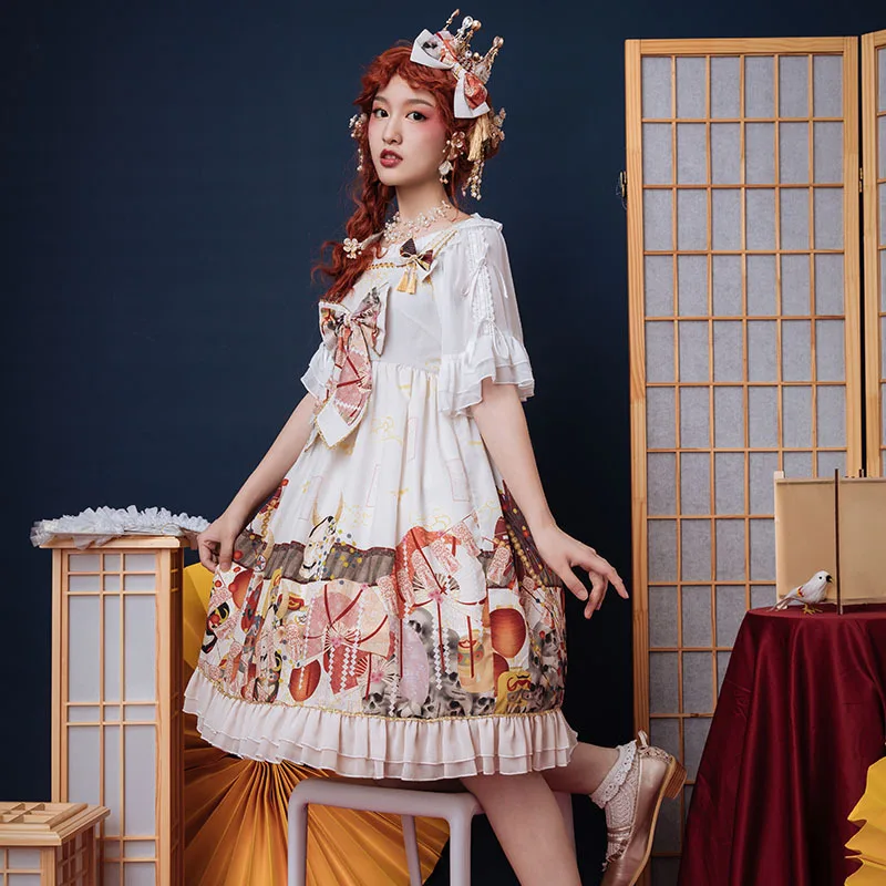 Original Demonia Jsk Vintage Kawaii Gothic Women Lolita Dress Cosplay ...
