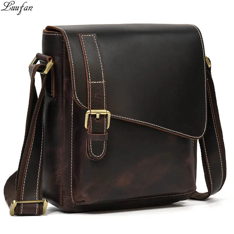 Luufan-Genuine-Leather-Shoulder-Bag-For-Men-Cow-Leather-Male-Messenger ...