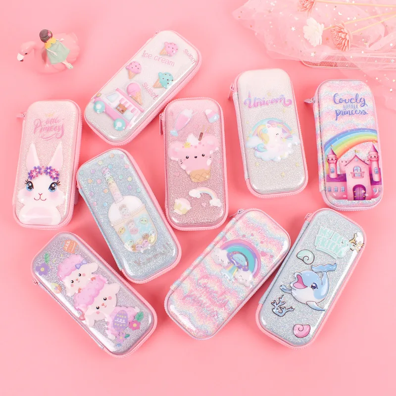 Kawaii Pencil Case Large Capacity Cute Pencilcase Pen Box ...