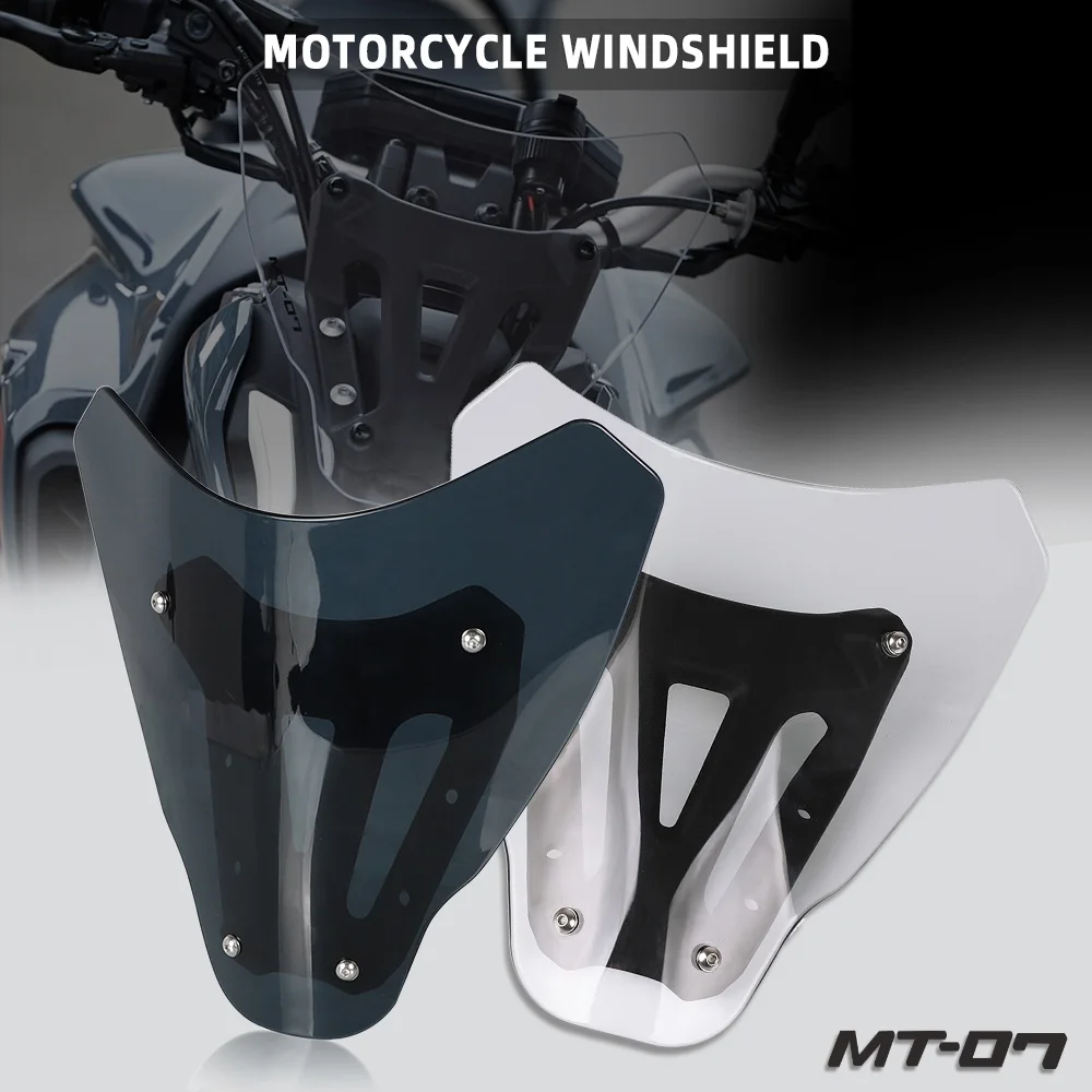 Motorcycle-MT07-Front-Wind-screen-Windscreen-Deflector-Wind-shield ...