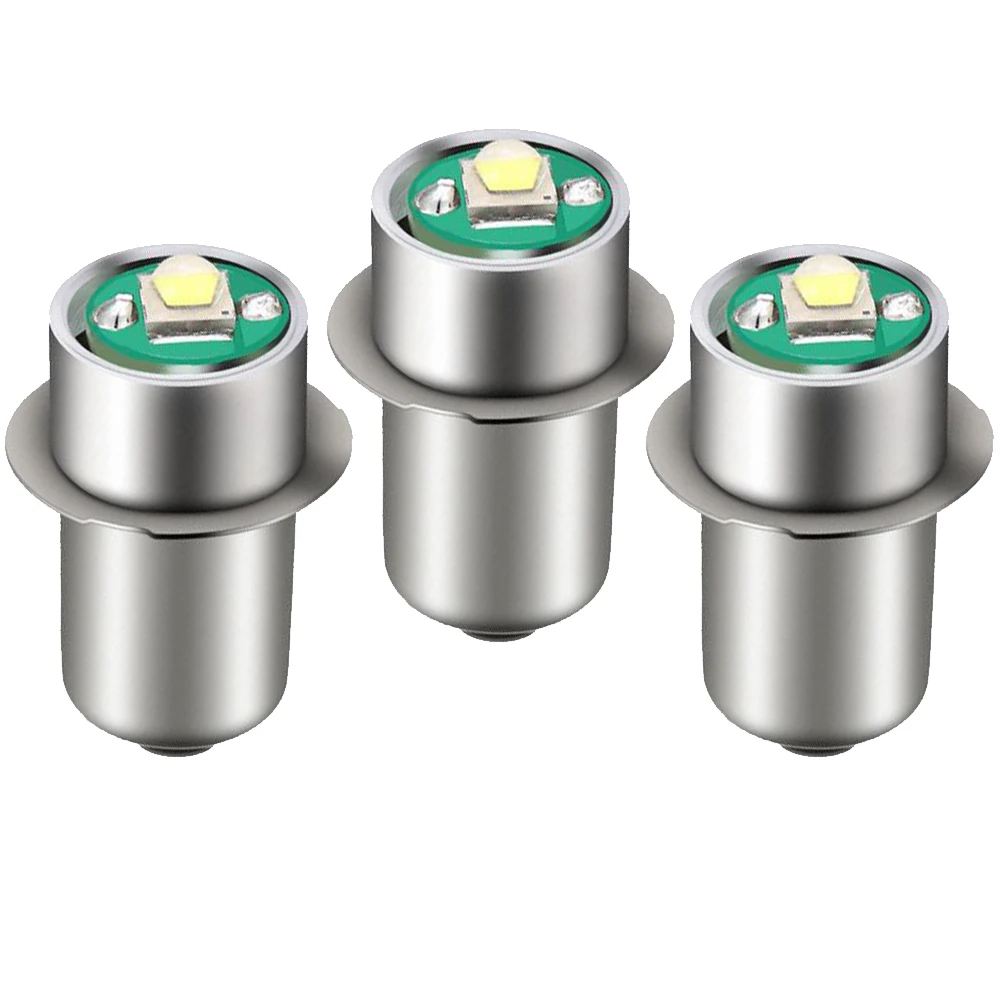 3Pcs P13.5s Pr2 pr3 3W Fit For Maglite LED Bulb Upgrade Conversion for ...