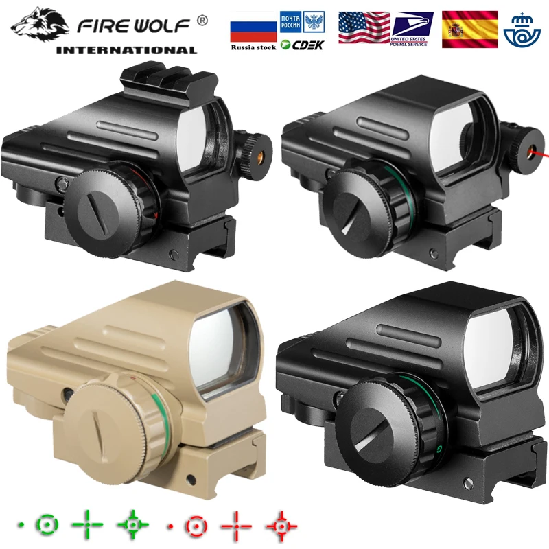 Tactical-reflective-red-green-light-laser-holographic-projection-of-the ...