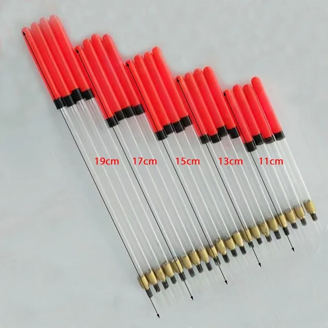 20PCS 5 Sizes Clear Fishing Floats to catch those sneaky fish - Easy ...