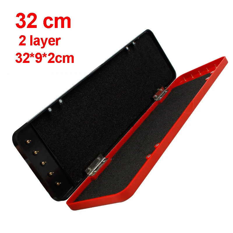 2-Layers-Fishing-Line-Box-32cm-37cm-45cm-Carp-Fishing-Tackle-Box-Stiff ...