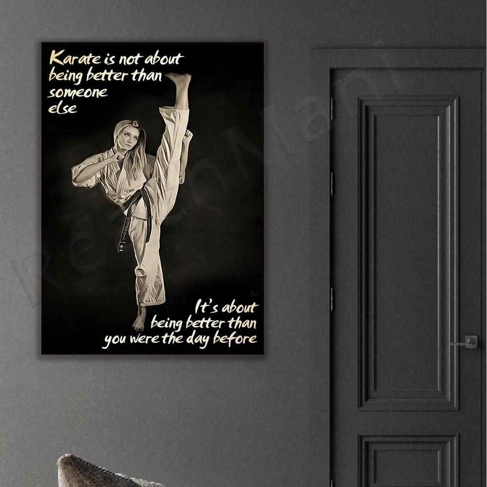 Karate Posters For Girls