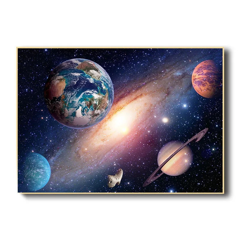 Galaxy Solar System Art