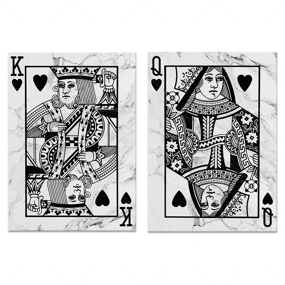King And Queen Card Drawing