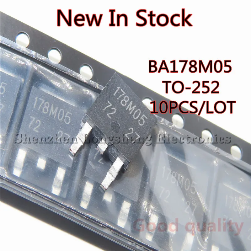 BA178M05FP E2 TO 252 3 터미널 레귤레이터, 178M05, BA178M05, 5V0.5A, 재고 있음, 10 개 ...
