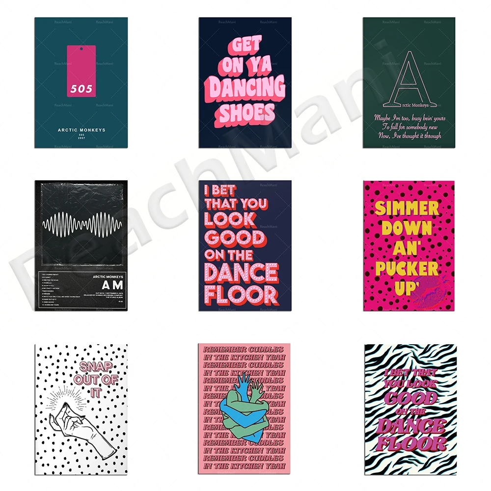 Arctic Monkeys Lyrics Art