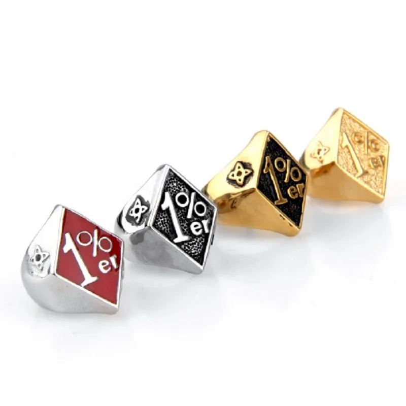 Men-s-1-er-One-Percent-Outlaw-Biker-Motorcycle-Stainless-Steel-Ring ...