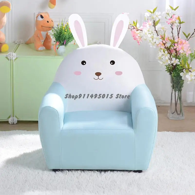 Children's Sofa Cute Reading Corner Stool Princess Girl Cartoon Rabbit ...