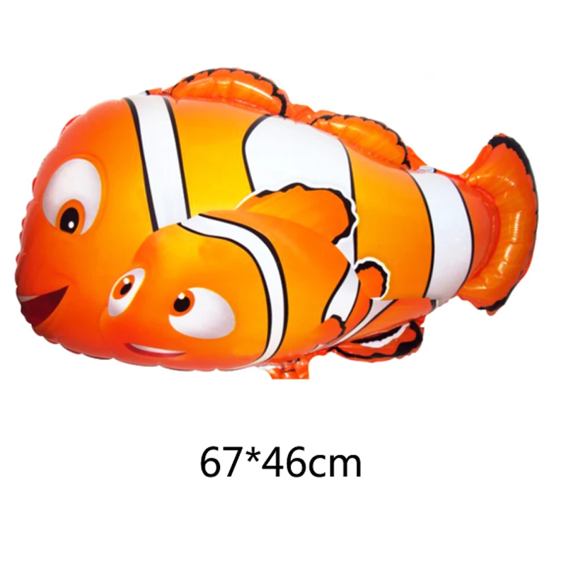 juego de globos de látex con forma de pez Buscando a Nemo, juguetes con ...