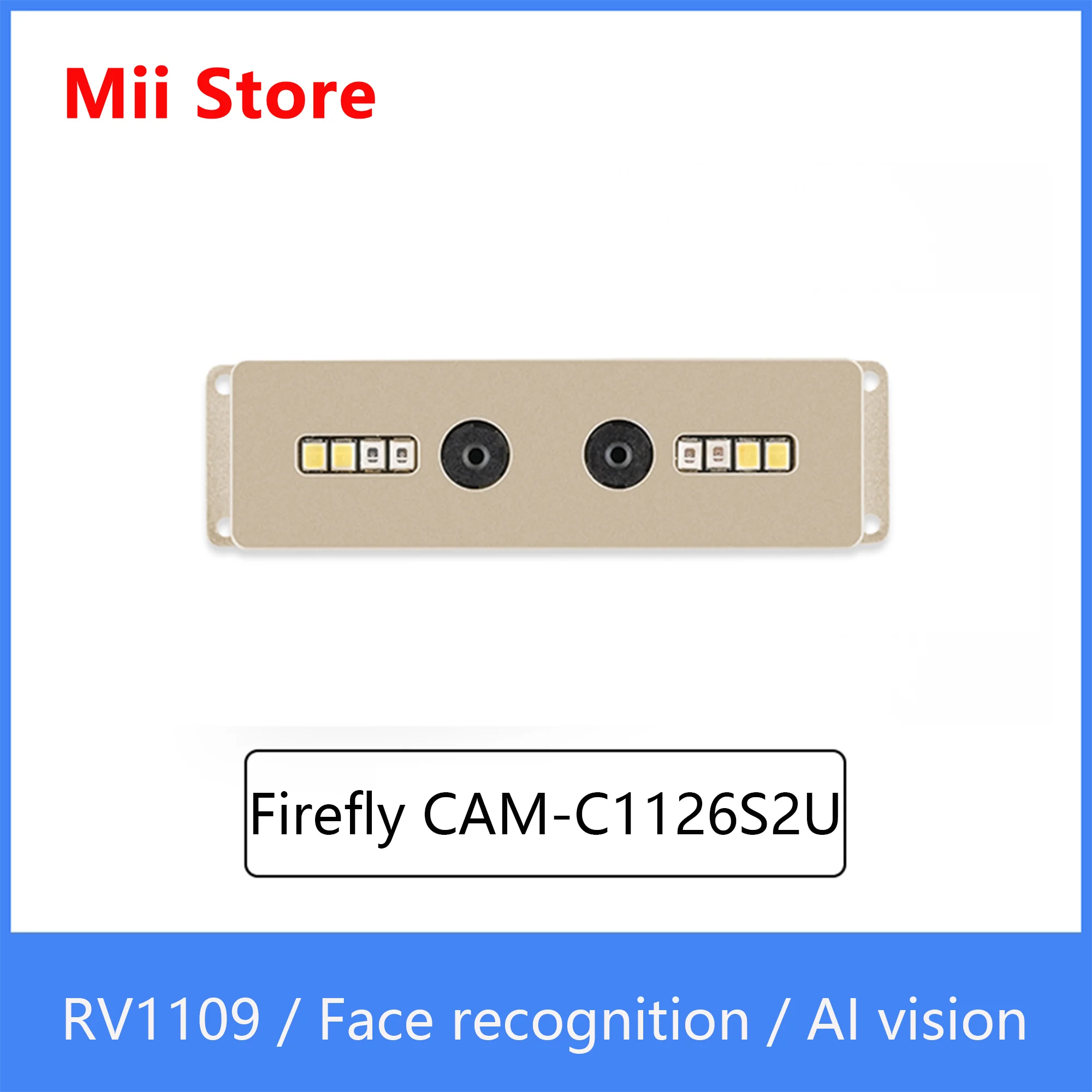 Firefly Cam-c1126s2u Smart Binocular Camera Module Contains Face ...