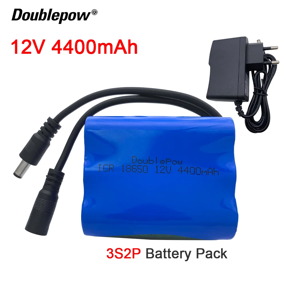 Lithium Battery Pack 18650 12v 2200mah | 12v Rechargeable Battery Pack ...