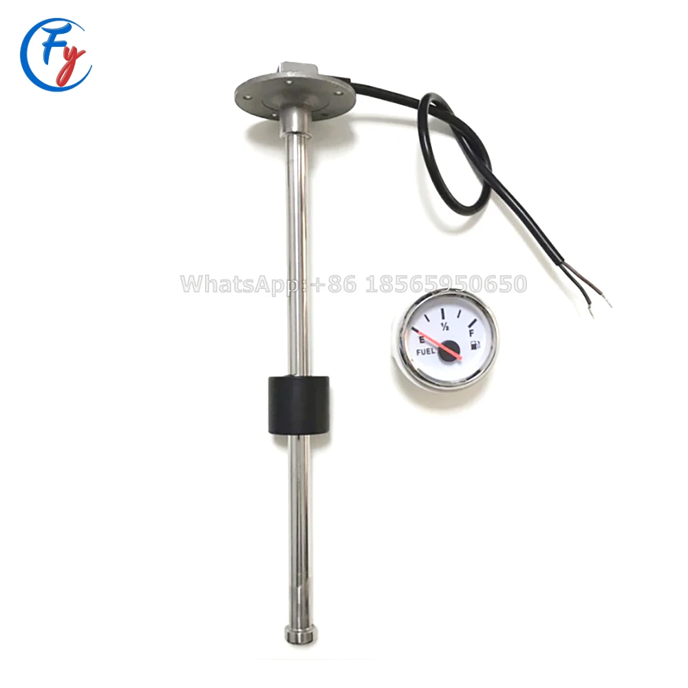 Oil-Liquid-Tank-Fuel-Level-Indicator-Red-Backlight-Marine-Water-Tank ...