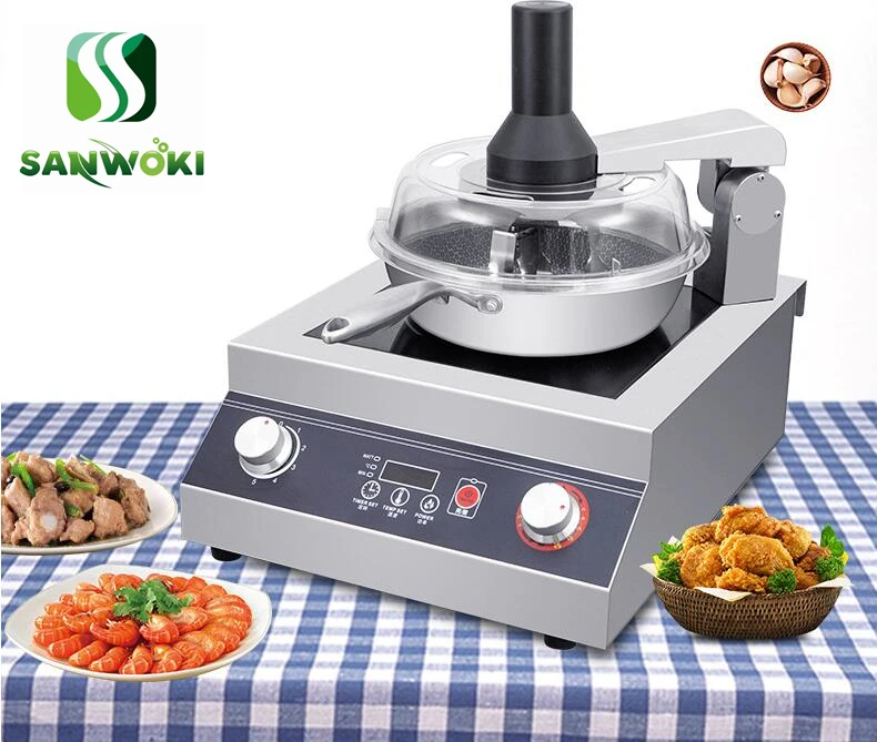 Commercial Multi Cooker Automatic Stir frying Cooking Robot Cooking ...