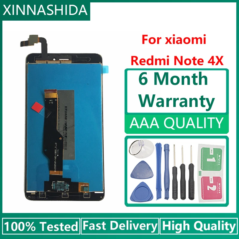 Quality LCD For Xiaomi Redmi Note 4X LCD Display Digitizer Touch Screen ...
