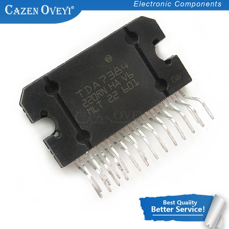 1 unids / lote TDA7384A TDA7384 ZIP 25 chip amplificador de coche spot original 4 x 35 W QUAD ...