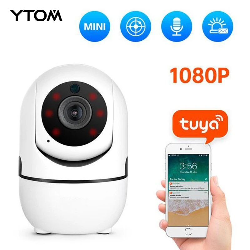 2MP TUYA HD 1080P Wifi Camera Wireless IP Camera Smart Auto Tracking ...
