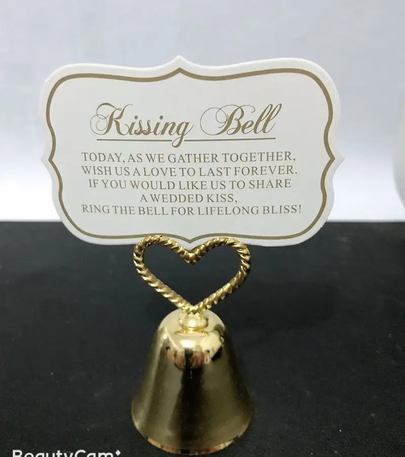 Silver Wedding Kissing Bells