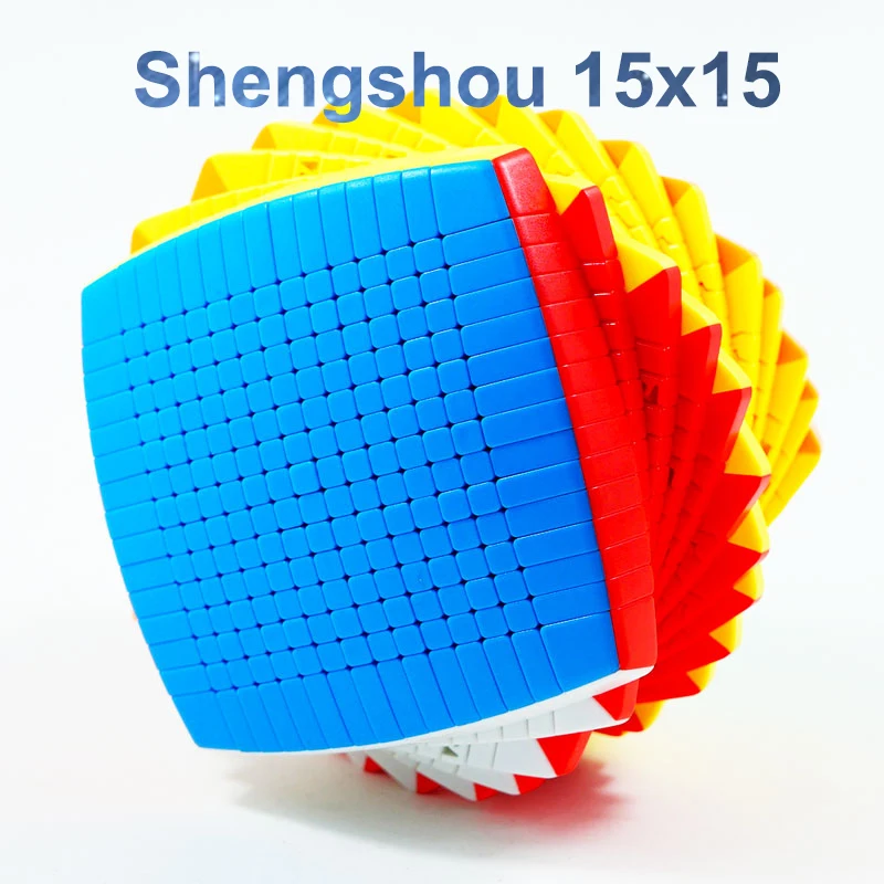 Shengshou 15x15x15 Cube stickerless 106mm Pillow Cubes Speed Magic ...