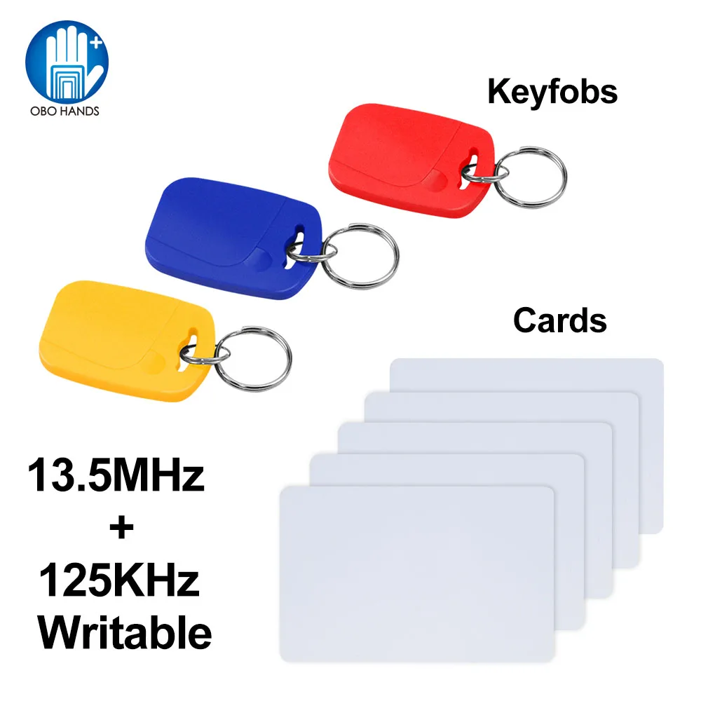 Dual Frequency RFID Composite Cards 13.56Mhz 1K UID and T5577 125 kHz ...