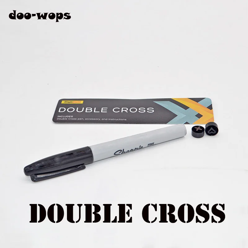 Double Cross by Mark Southworth (1 X Stamper + 1 Heart Stamper) Magic ...