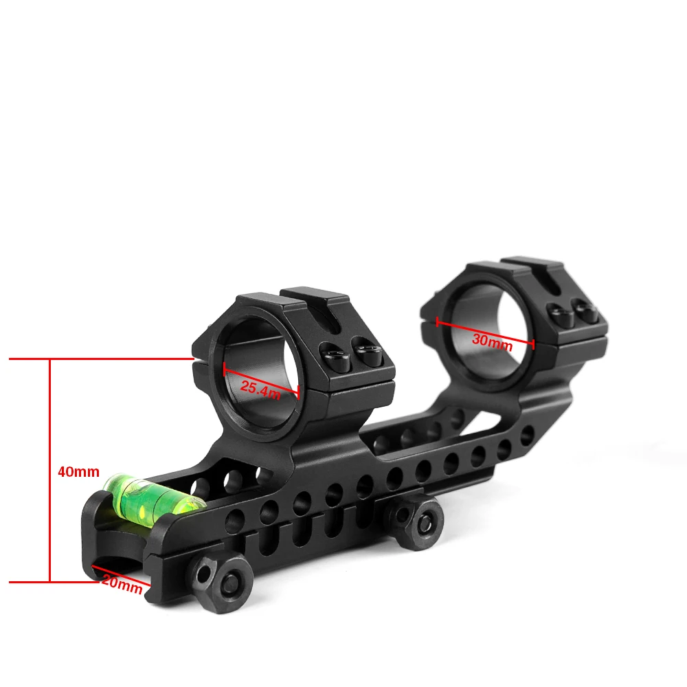 Other Outdoors - 25.4/30mm Scope Mount with Spirit Bubble Level Suit ...