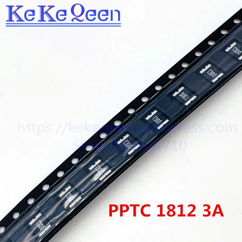 100PCS PTC FUSE 1812 3A 3000mA 8V 16V 24V 36V 48V SMT SMD PPTC ...