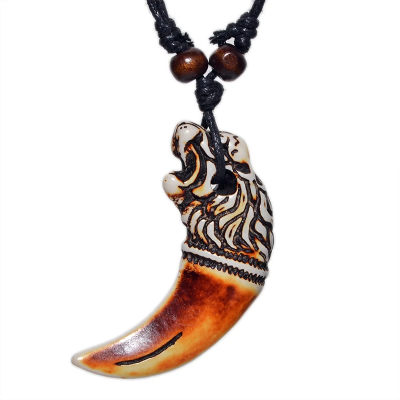 Lion Tooth Gold Necklace
