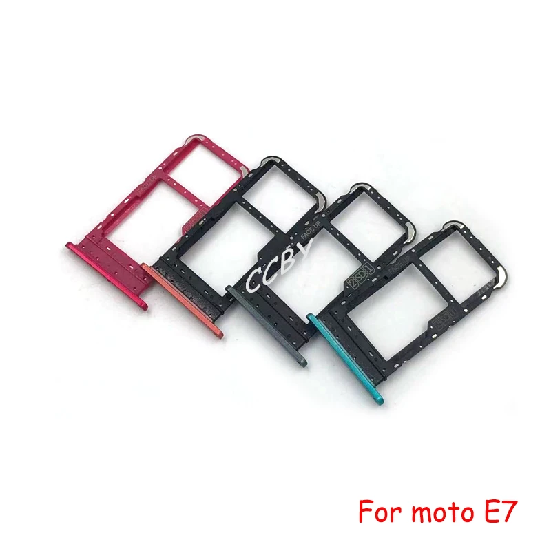 For-Motorola-Moto-E7-E7-Plus-Sim-Card-Slot-Tray-Holder-Sim-Card-Reader ...