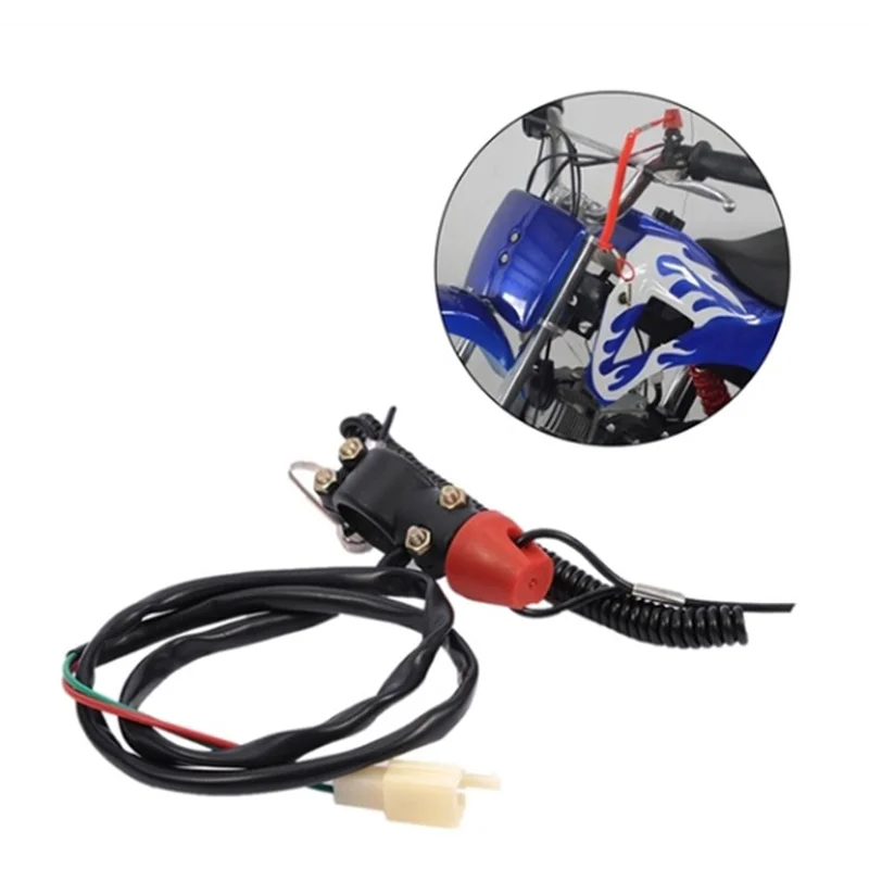 Universal Motorcycle Emergency Cut-off Flameout Trainer Switch Outboard ...