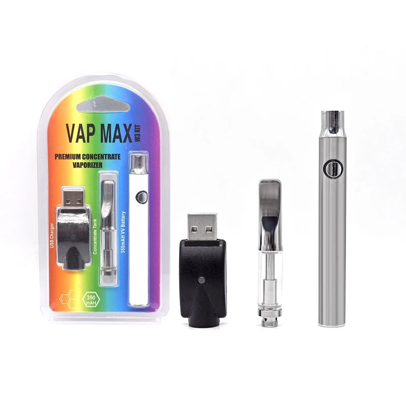 VapMax Premium Preheat VV Battery Kit With 350Mah Vape Battery C-BD Oil ...