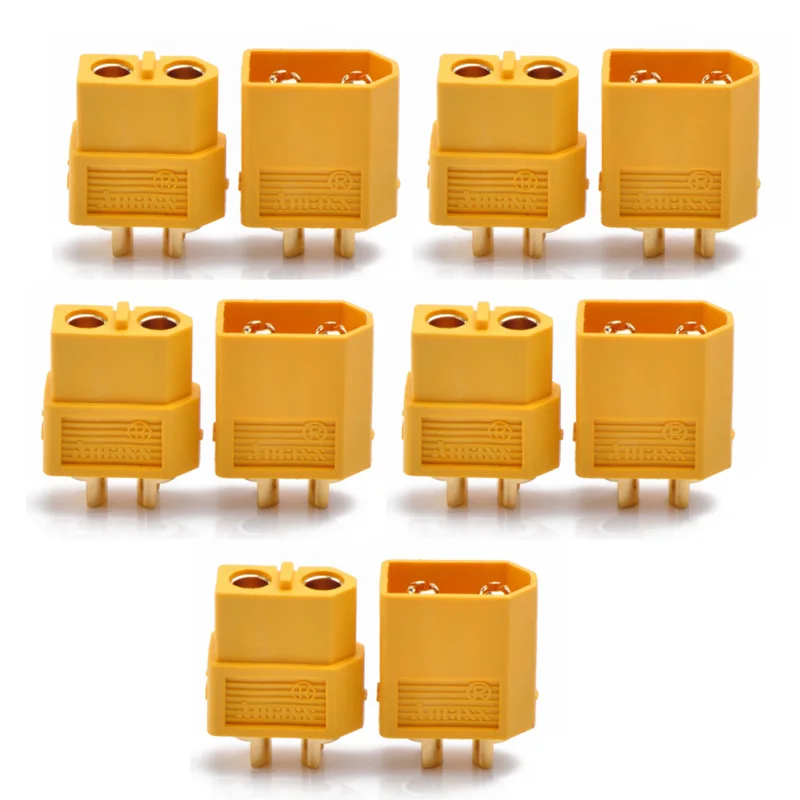 10 Pairs RC Genuine AMASS Male Female XT60 XT 60 Battery Bullet Connector Plugs Buy on the ...