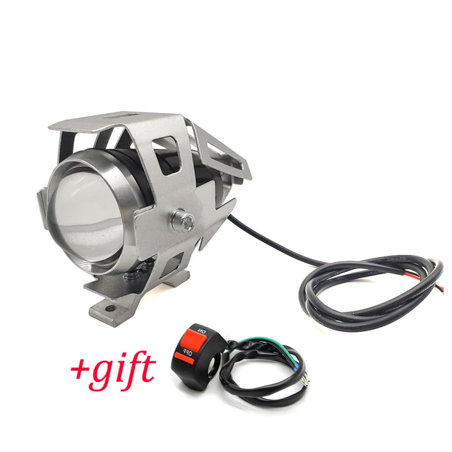 Motorcycle LED Headlights U5 Led Spotlight moto light Fog Spotlights ...