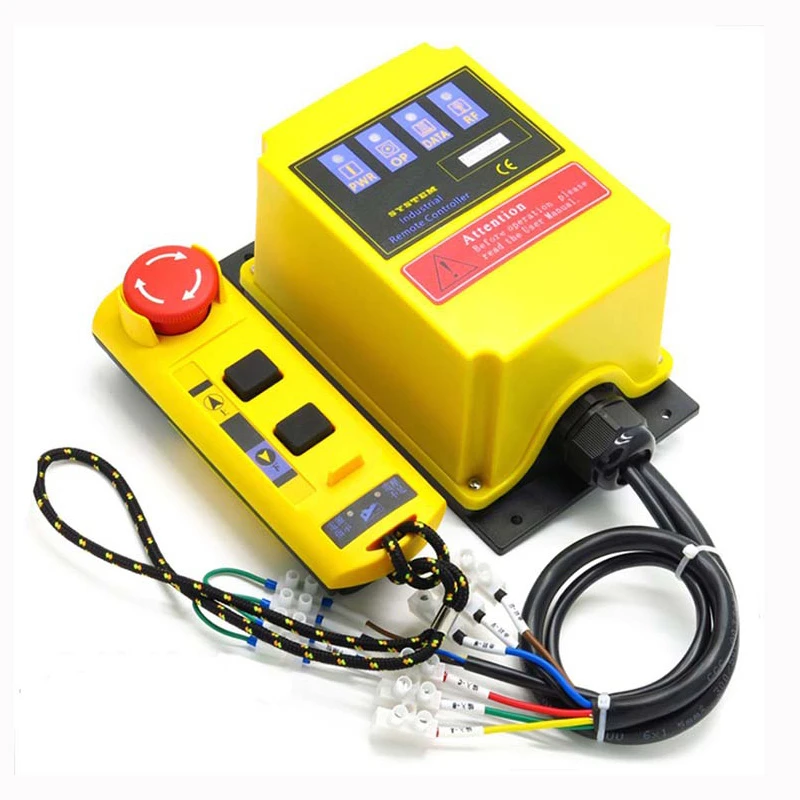 Industrial electric hoist crane controller Crown block Wireless remote ...