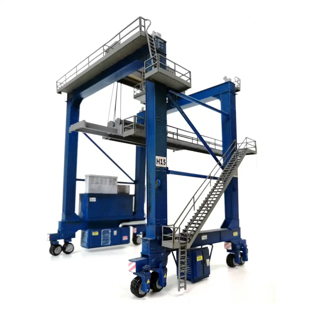 1:87 Model Train Ho Scale Container Crane DIY Building Kits Static ...