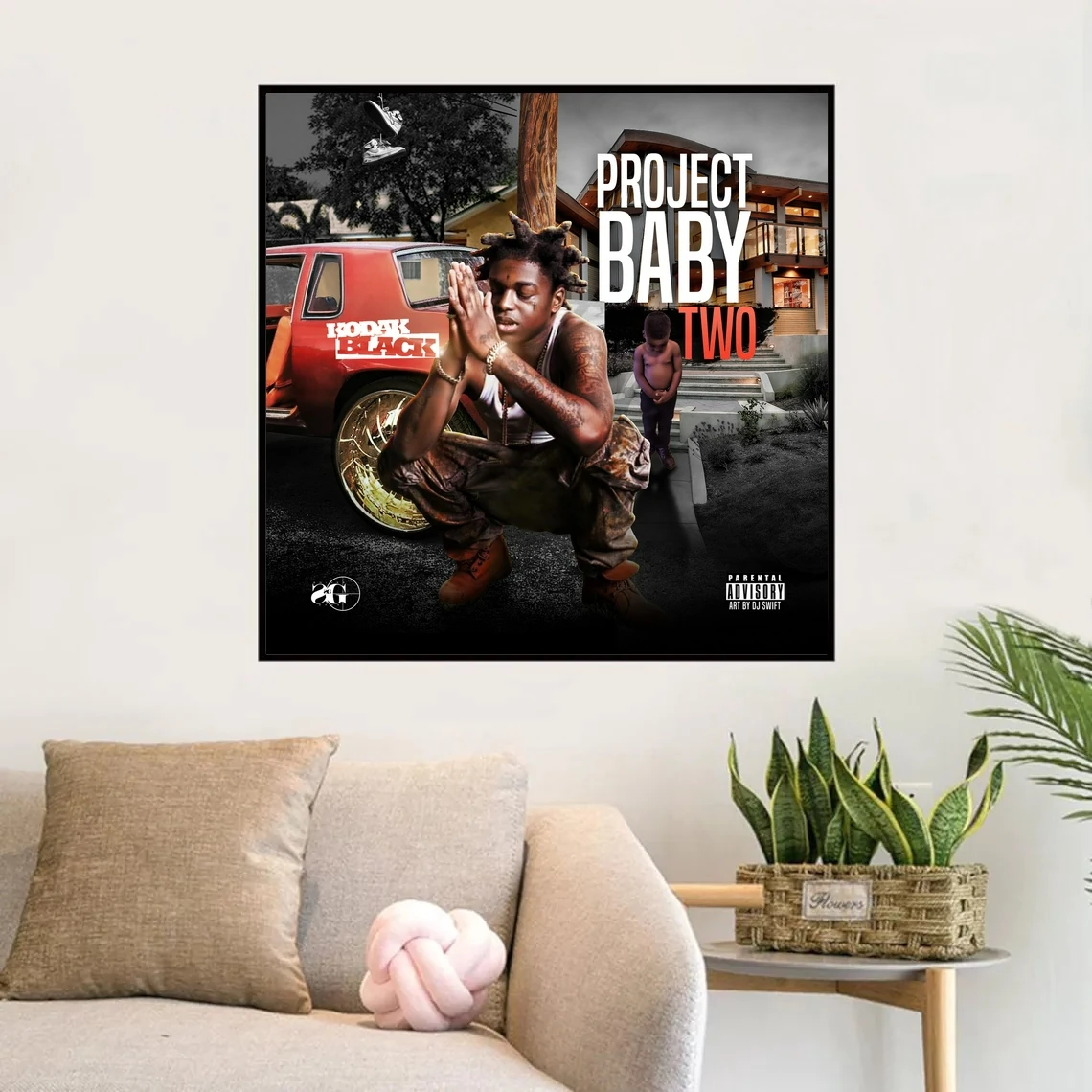 Kodak-Black-Project-Baby-2-Rap-Music-Album-Cover-Poster-Prints-Art ...