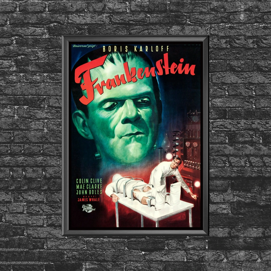Frankenstein Movie Poster 1931